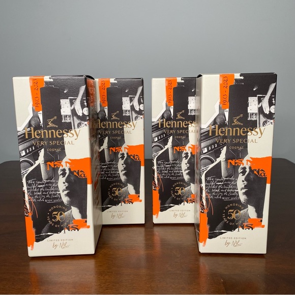 Other | Rare Lot Of 4 Hennessy X Nas Limited Edition Empty Box 5 Years ...